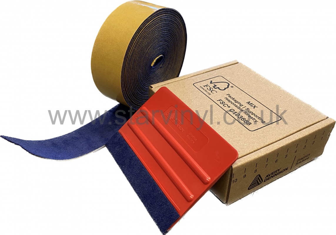 - Starvinyls Ltd Avery Dennison Squeegee Felt Strip Roll 5 metre